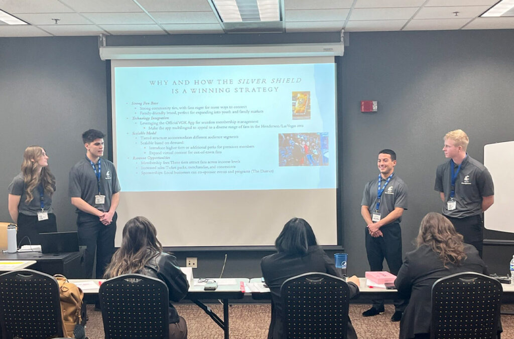 Sport management students compete in Las Vegas | WSU Insider ...