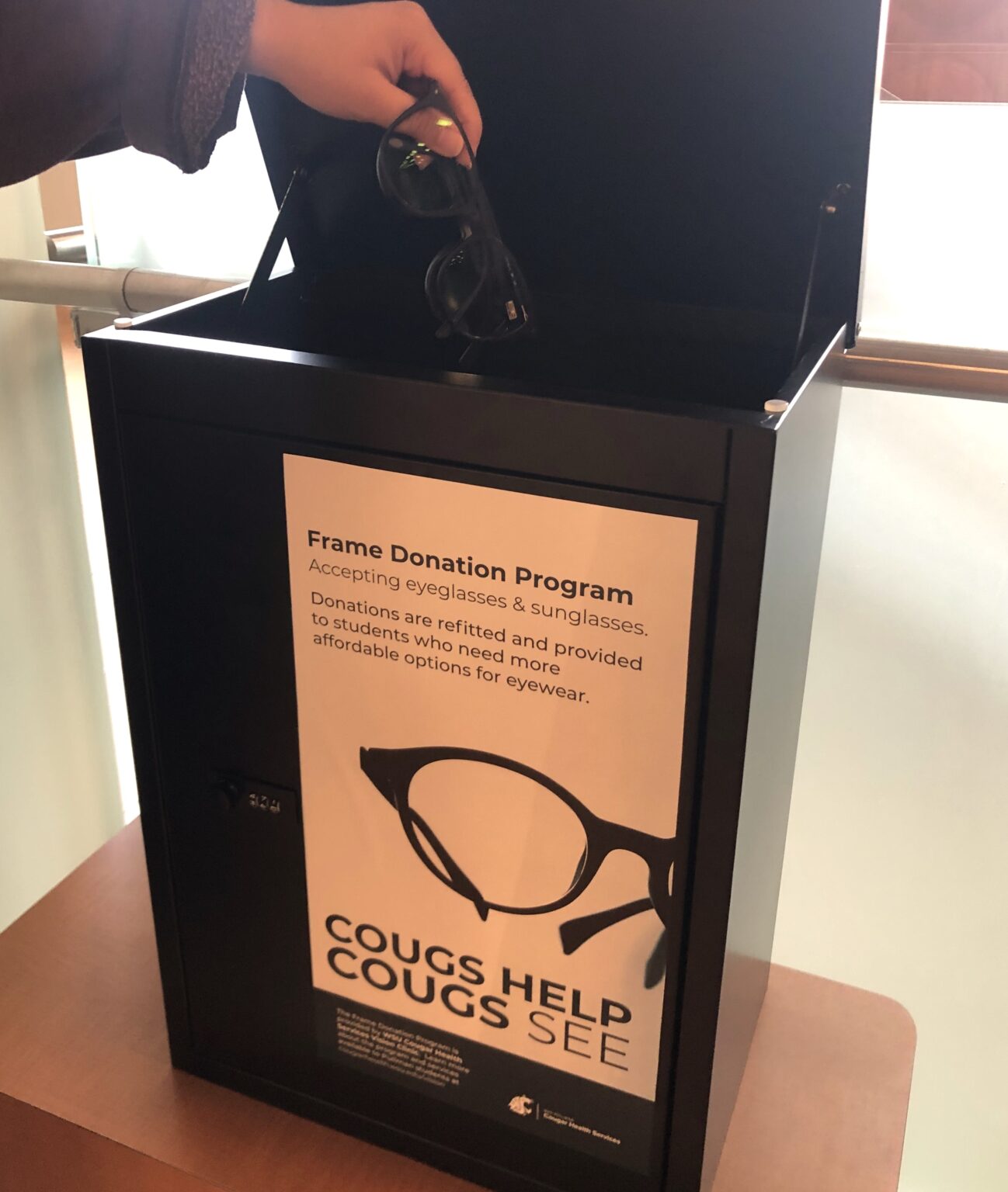 WSU Vision Clinic opens eyeglass frame donation program | WSU Insider ...