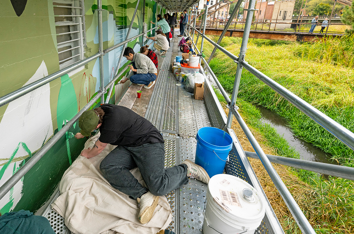Riverside Mural Project showcases talent and collaborative spirit | WSU ...