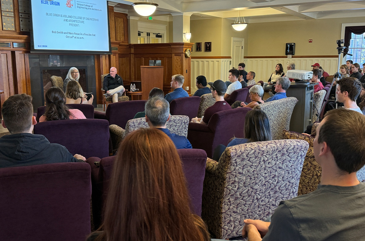 Blue Origin CEO speaks to WSU students about future of space flight ...