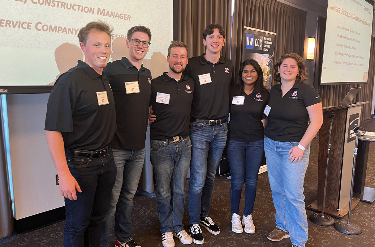 Students earn first place at Pacific Northwest construction management ...