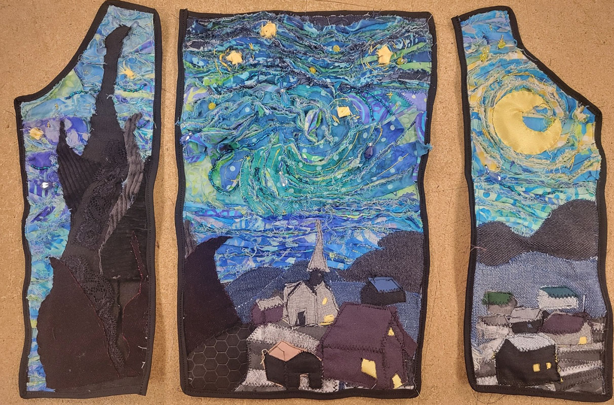 Student turns textile scraps into wearable art | WSU Insider ...