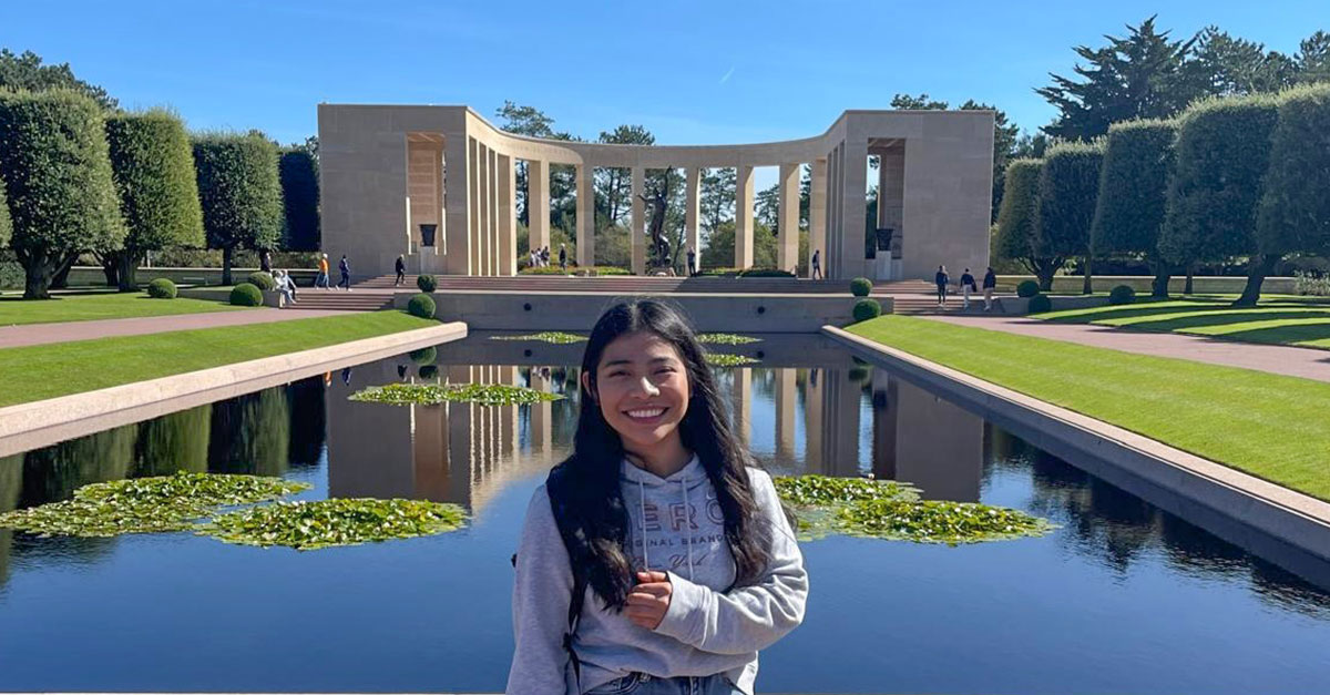 Hingry Mendez Expands Horizons Through Study Abroad - Carson College of ...