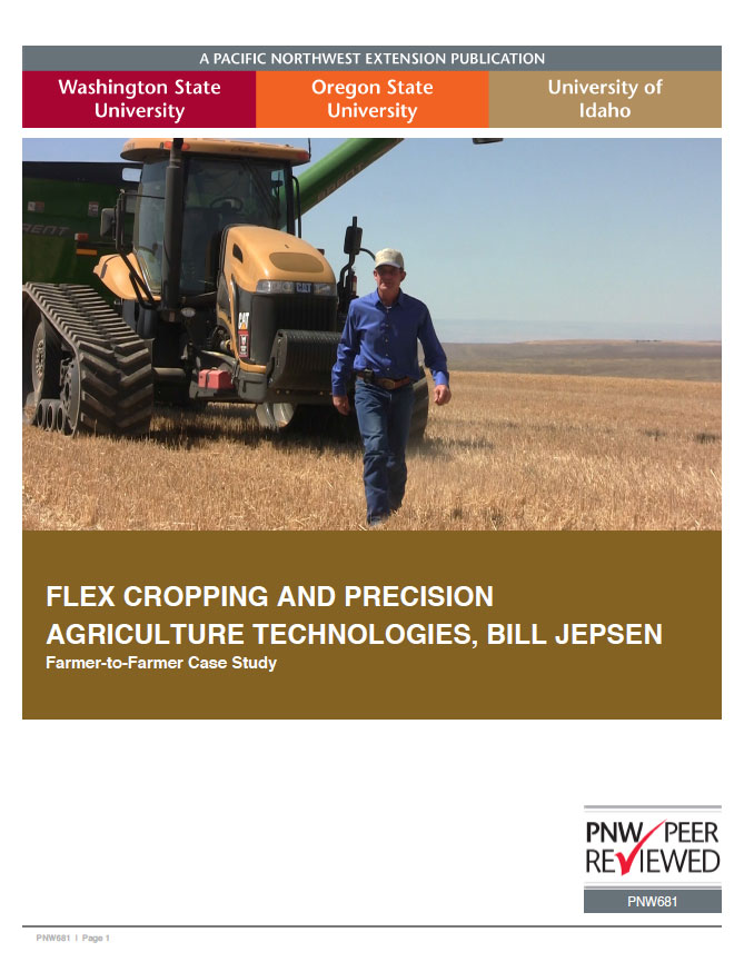 Flex Cropping: Bill Jepsen (Farmer to Farmer Case Study Series) | WSU ...