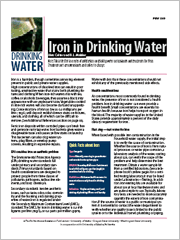 Iron in Drinking Water | WSU Extension Publications | Washington State ...