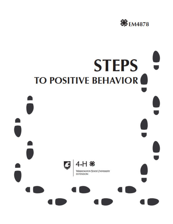 STEPS to Positive Behavior | WSU Extension Publications | Washington ...