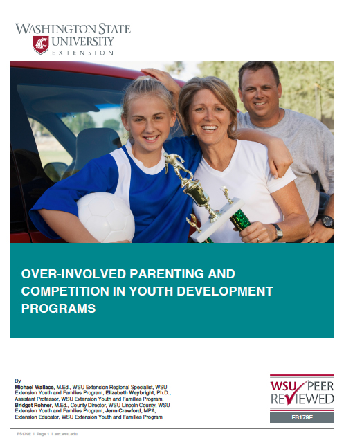 Over-Involved Parenting and Competition in Youth Development Programs ...