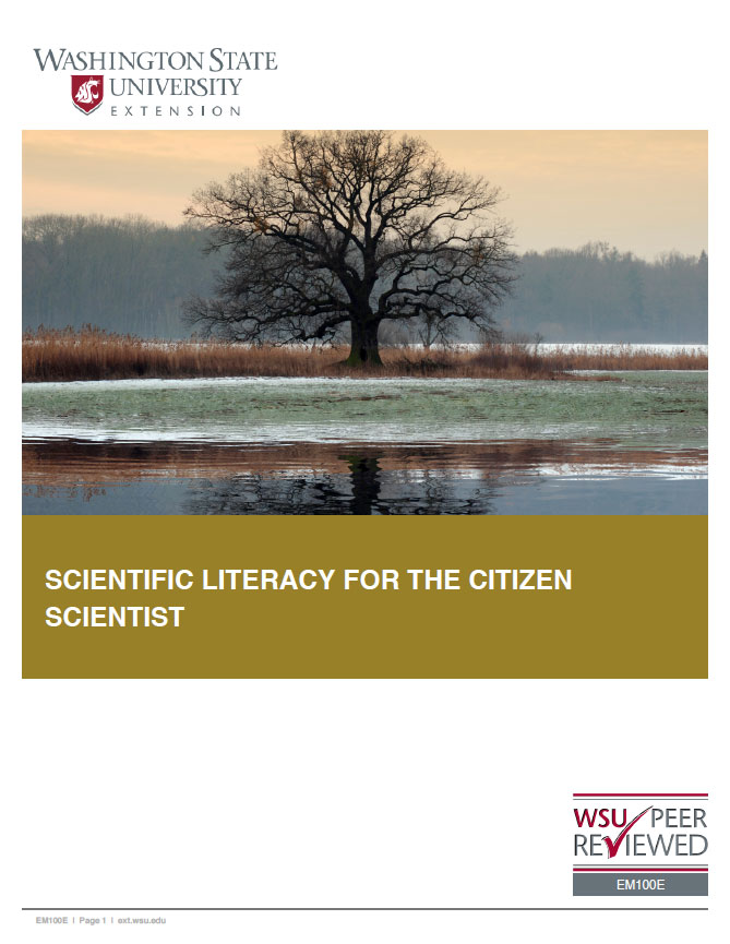 Scientific Literacy for the Citizen Scientist | WSU Extension ...