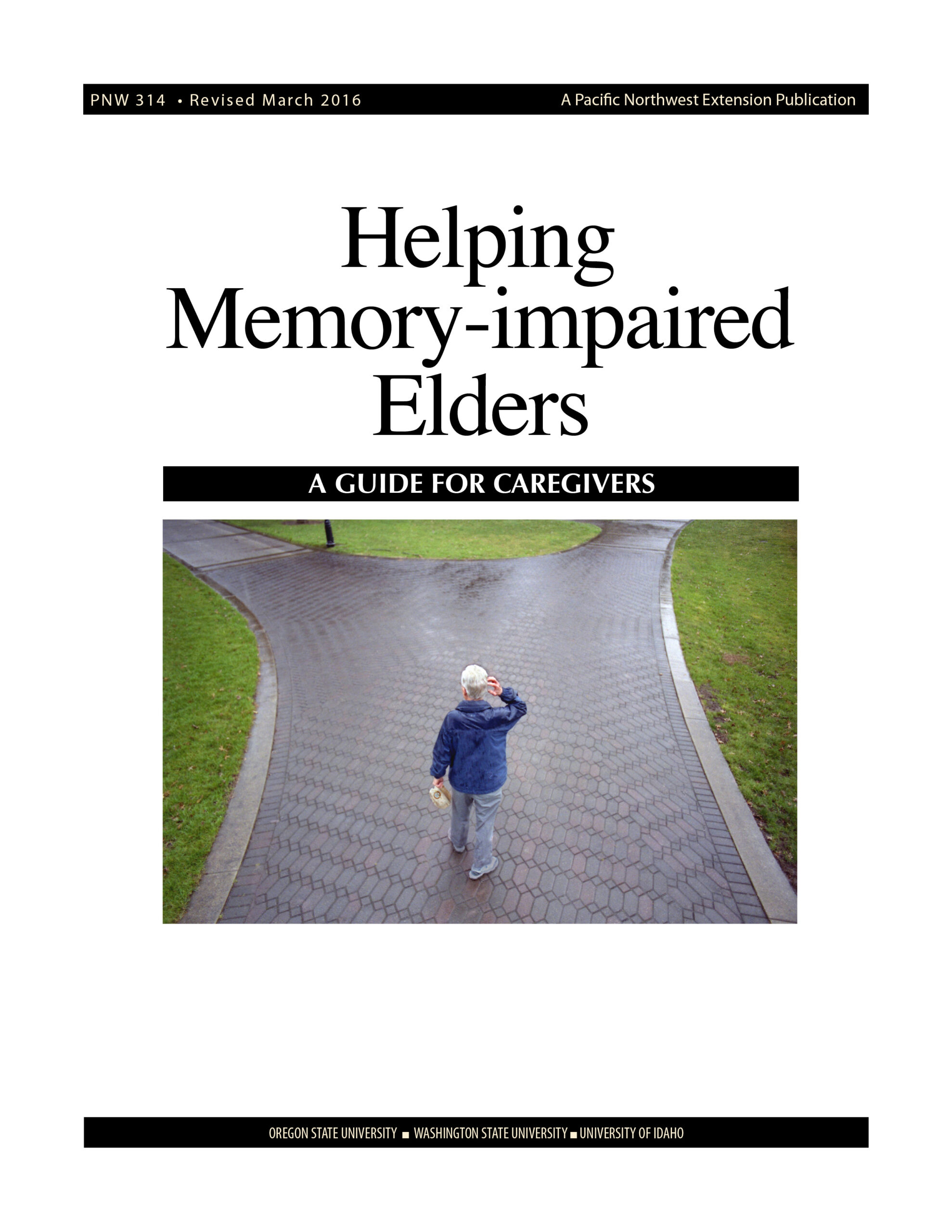 Helping Memory-Impaired Elders: A Guide for Caregivers | WSU Extension ...