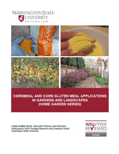 Cornmeal and corn gluten meal applications in gardens and landscapes ...