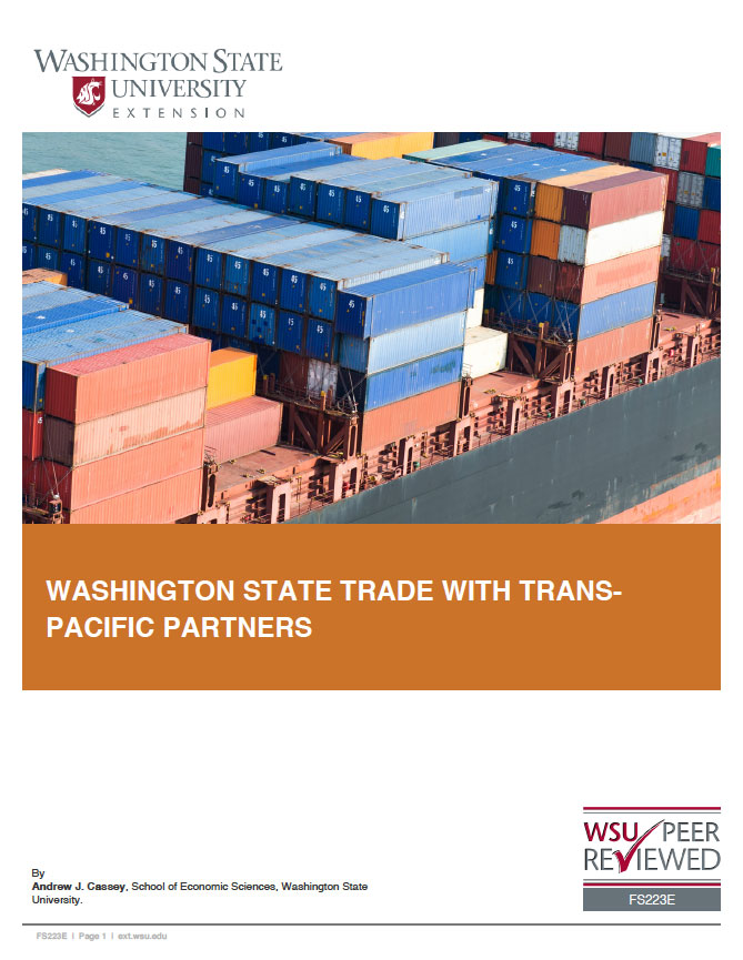 Washington State Trade with Trans Pacific Partners | WSU Extension ...