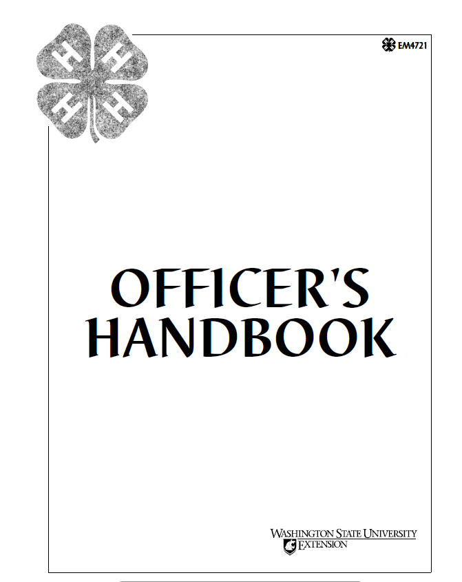 Officer’s Handbook | WSU Extension Publications | Washington State ...