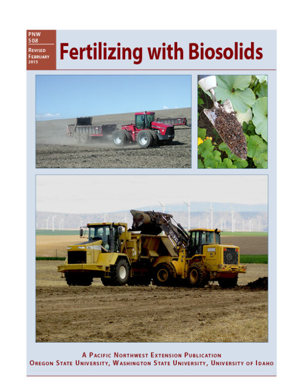 Fertilizing with Biosolids | WSU Extension Publications | Washington ...