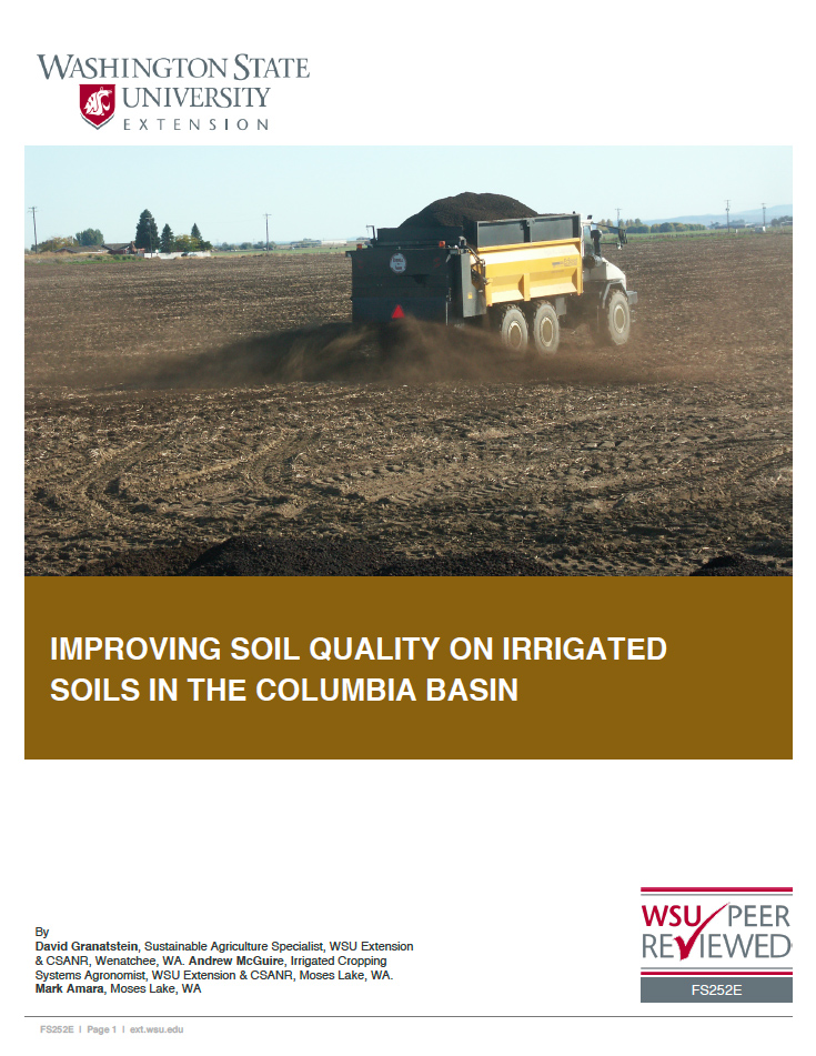 Improving Soil Quality on Irrigated Soils in the Columbia Basin | WSU Extension Publications ...