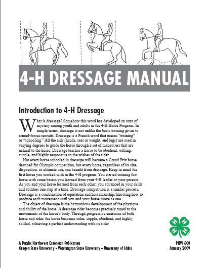 4-H Dressage Manual | WSU Extension Publications | Washington State ...