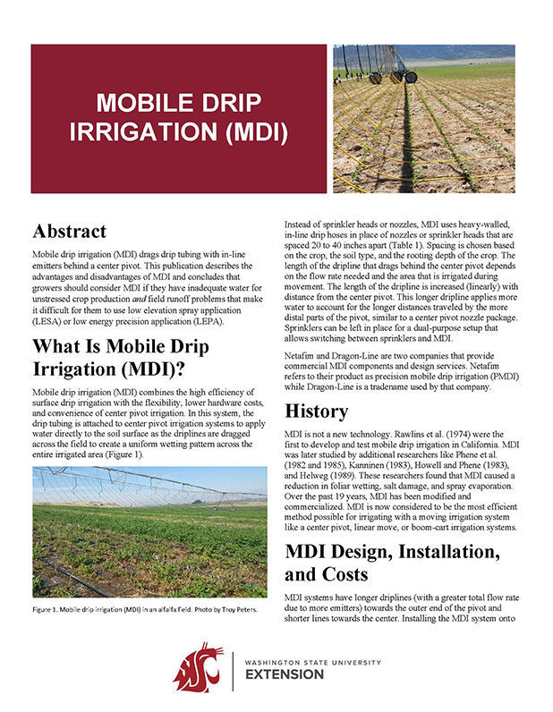 Mobile Drip Irrigation (MDI) | WSU Extension Publications | Washington ...
