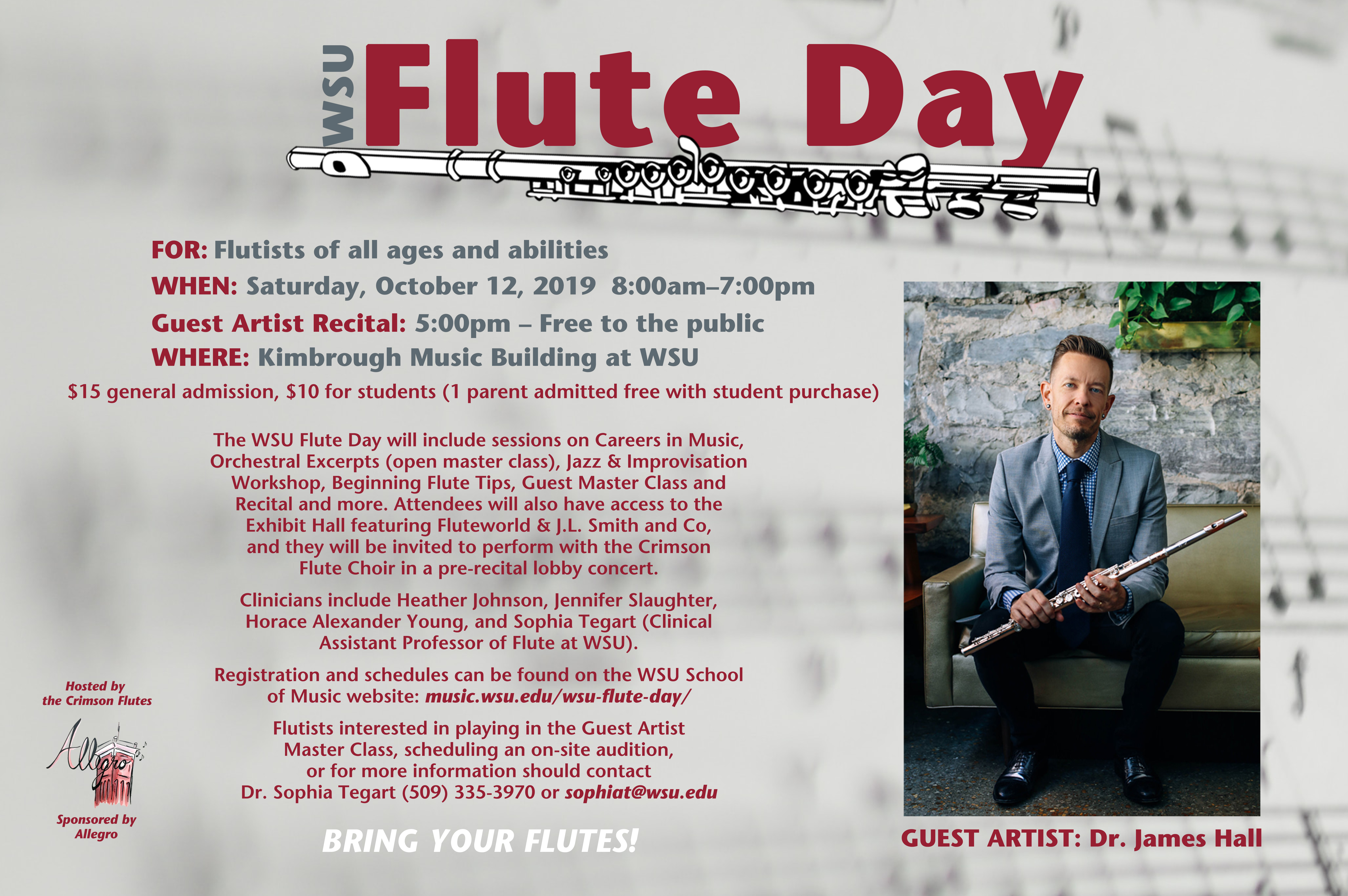 Flute Day | Events | Washington State University