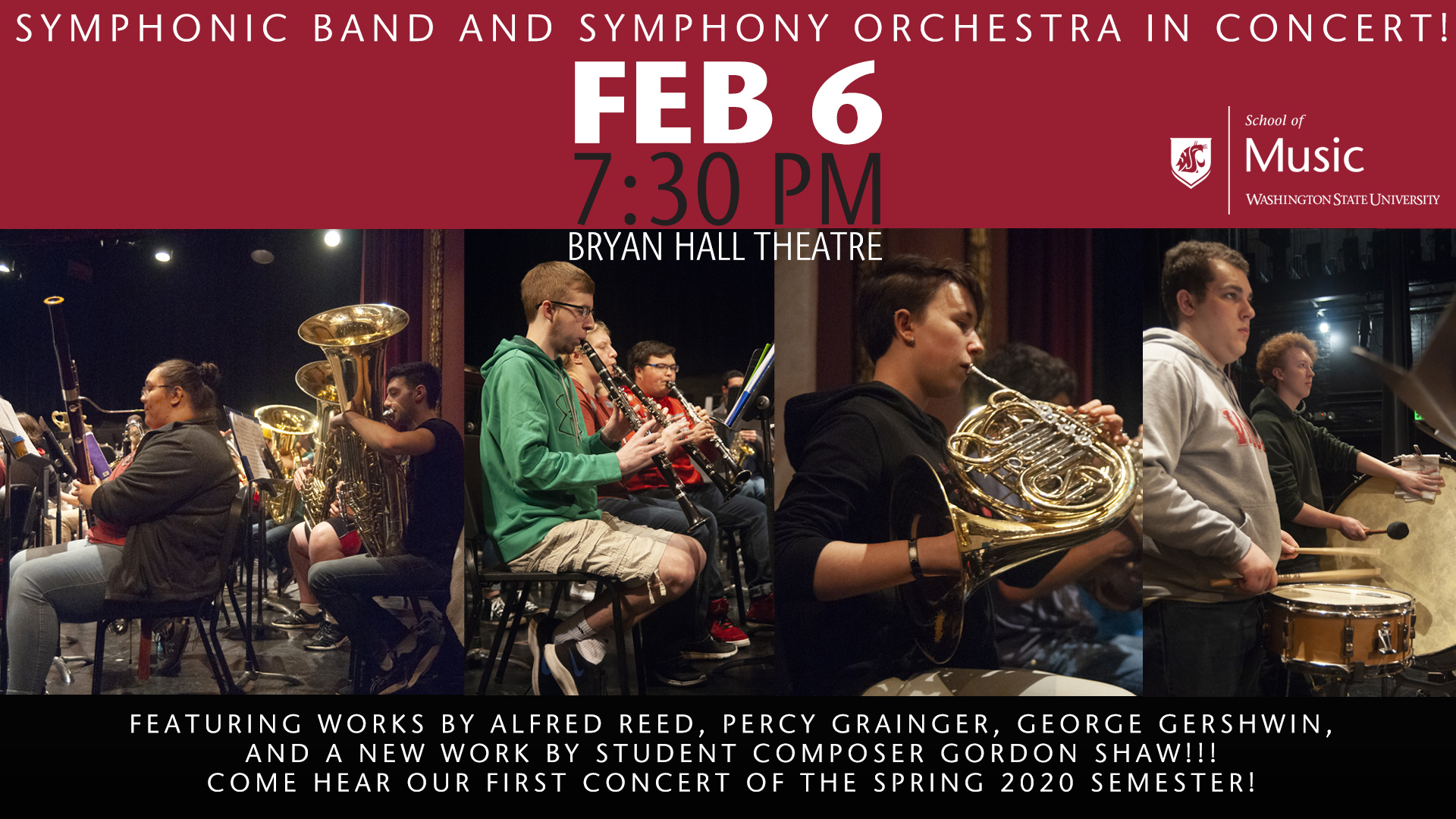 Symphonic Band and Symphony Orchestra Concert + LIVESTREAM | Events ...