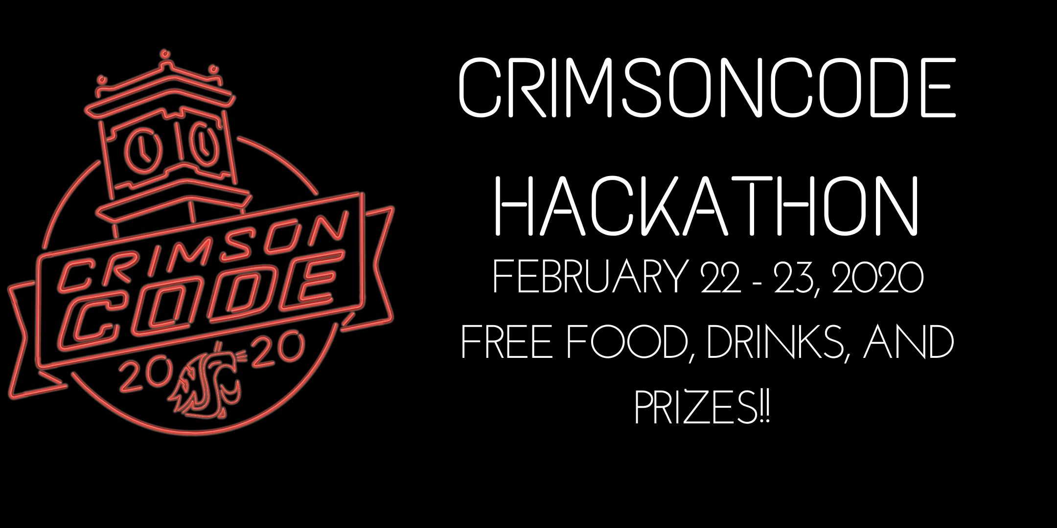 CrimsonCode Hackathon 2020 | Events | Washington State University