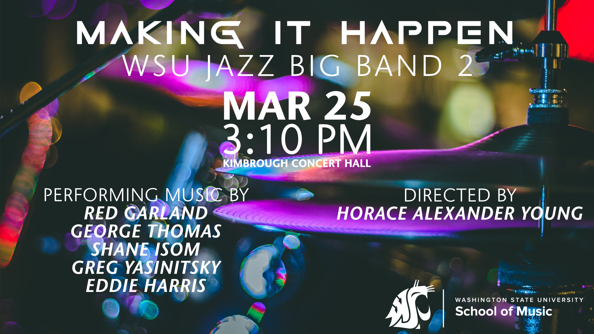 Jazz II Concert | Events | Washington State University