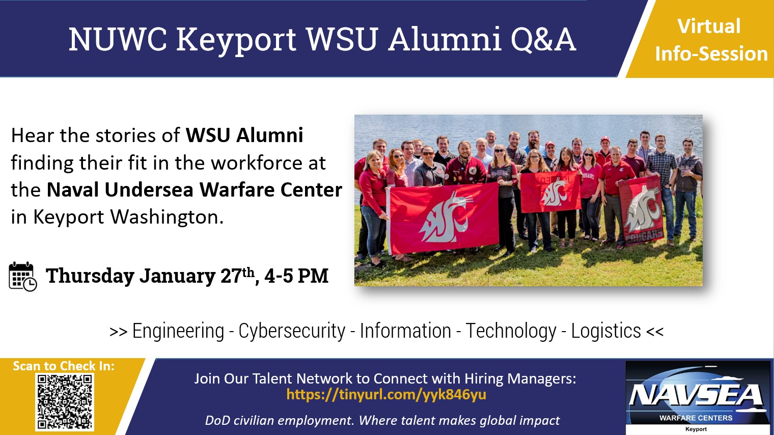 Info-Session “NUWC Keyport WSU Alumni Q&A” | Events | Washington State ...