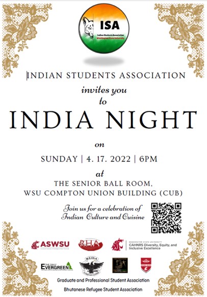 India Night | Events | Washington State University