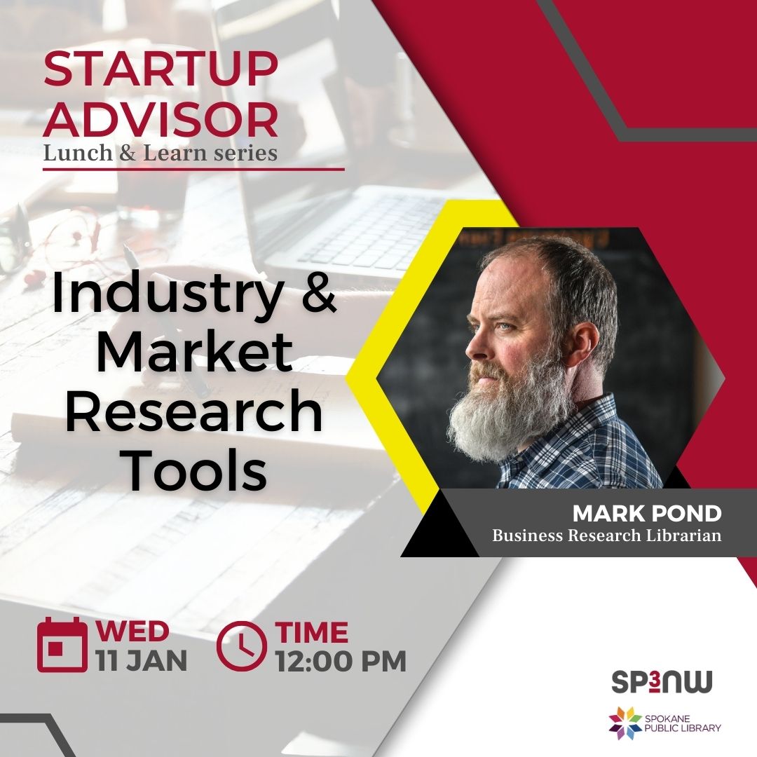 Startup Advisor: Industry & Market Research | Events | Washington State ...