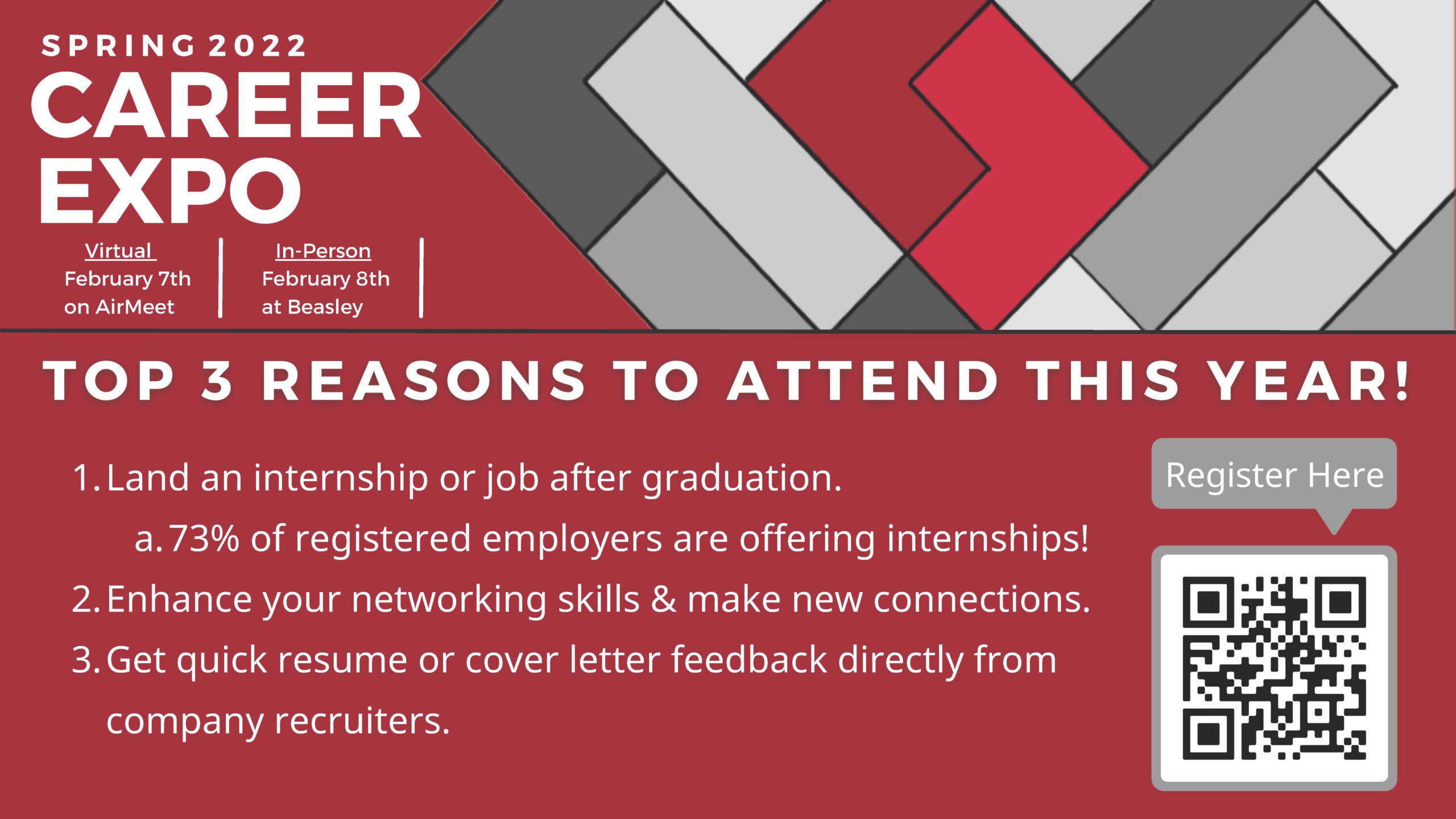 WSU Spring Career Expo (in-person) | Events | Washington State University