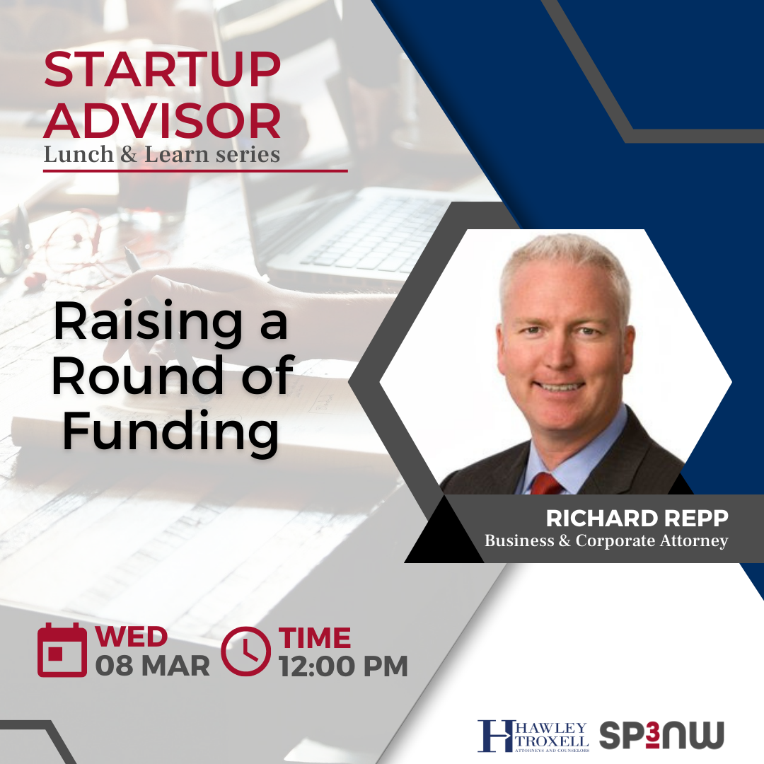 Startup Advisor: Raising a Round of Funding | Events | Washington State ...