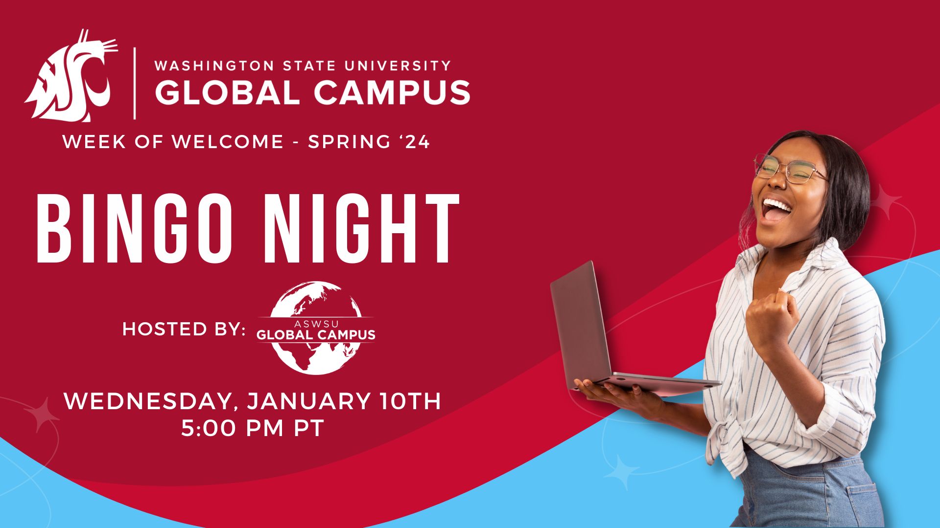 Week of Welcome – WSU Global Campus Bingo Night | Events | Washington ...