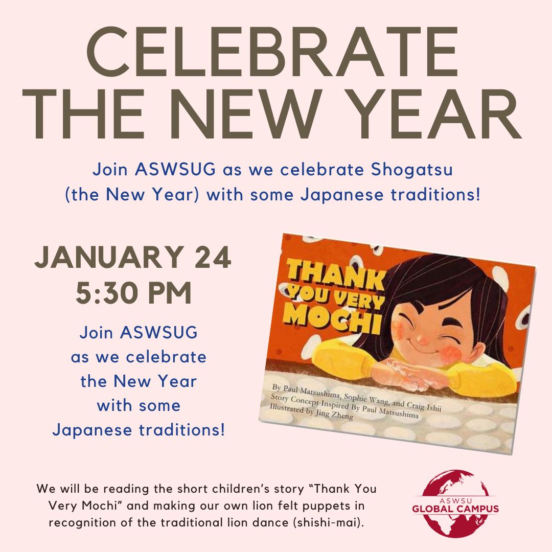 ASWSUG Shogatsu (Japanese New Year) | Events | Washington State University