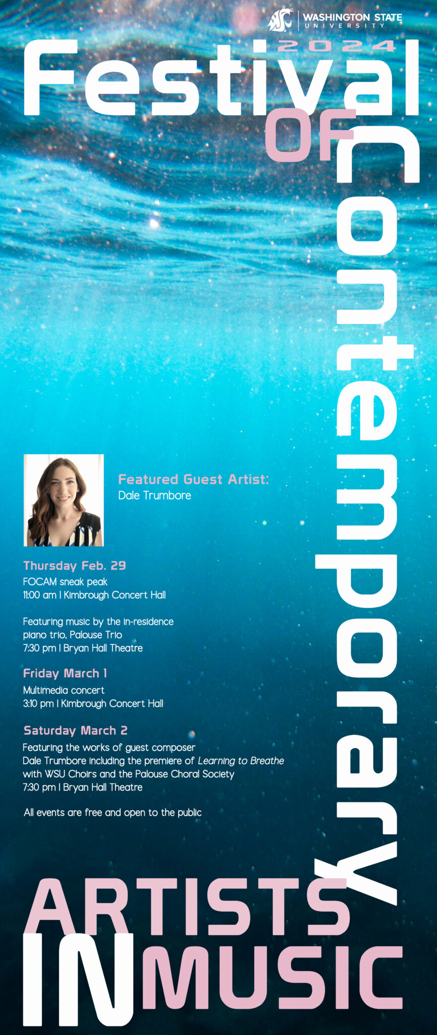 FOCAM: Guest Artist, Dale Trumbore | Events | Washington State University