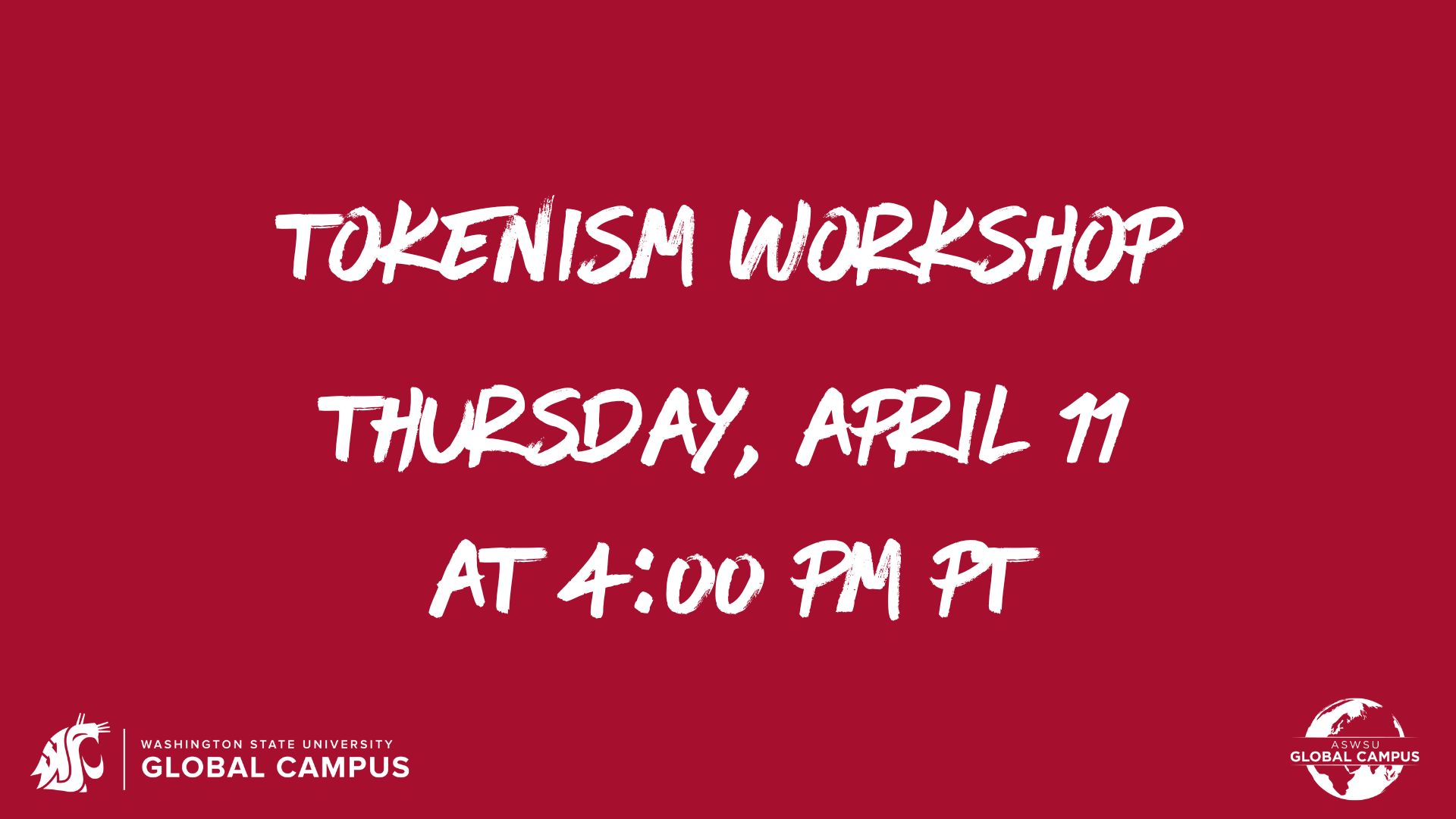 ASWSUG Empowerall Event: Tokenism Workshop | Events | Washington State ...