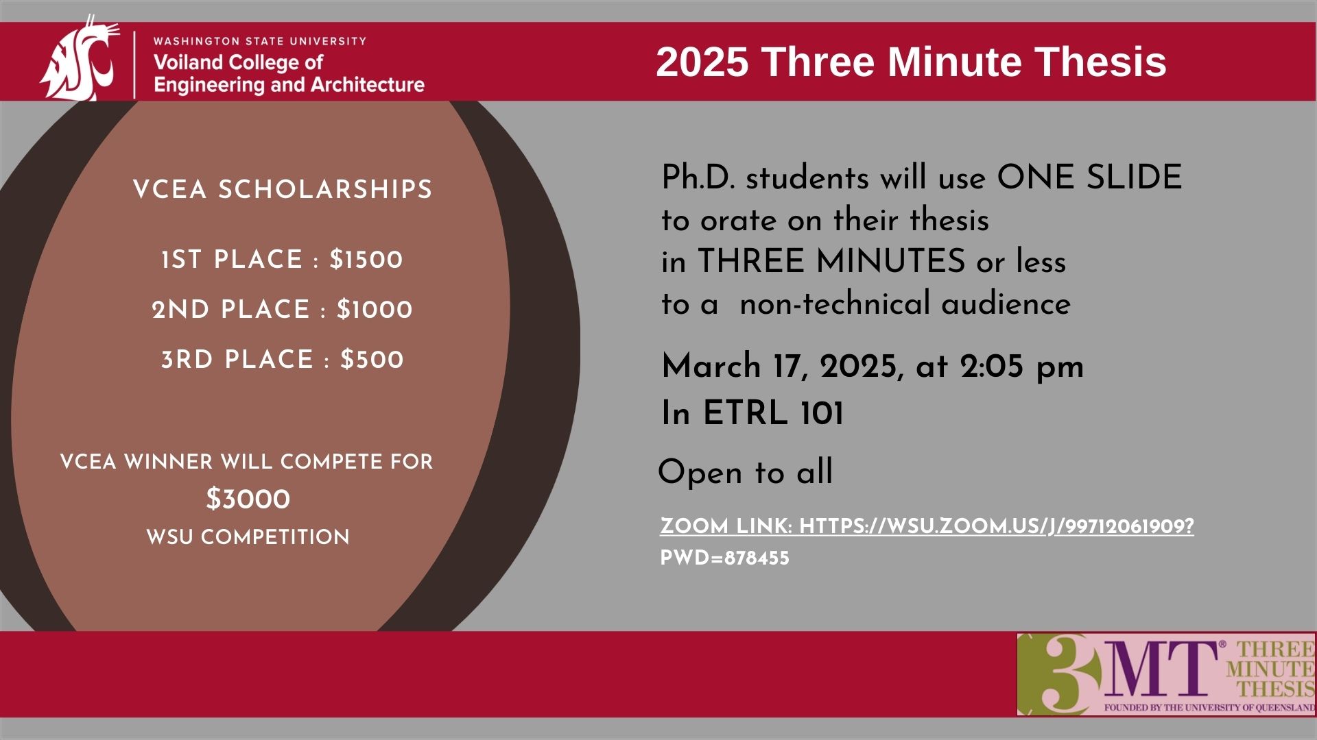 The Voiland College of Engineering and Architecture presents: 2025 VCEA ...