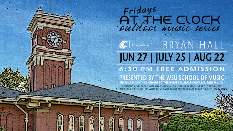 Fridays at The Clock: Outdoor Music Series | Events | Washington State ...