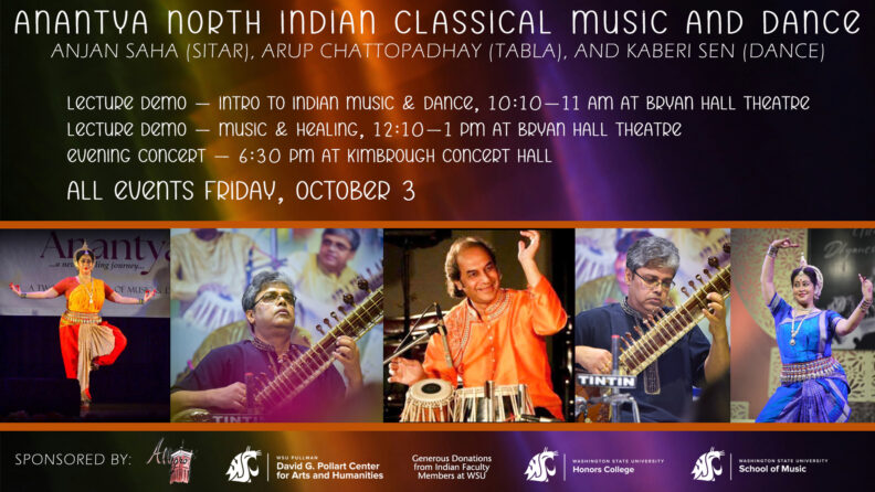 North Indian Classical Music and Dance | Events | Washington State ...