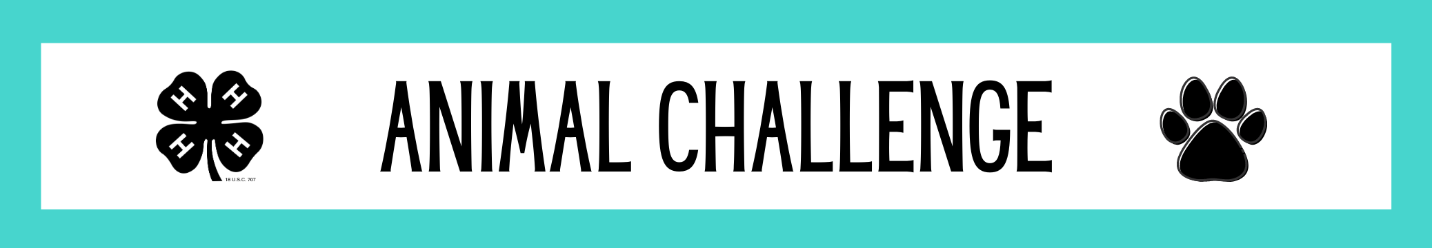 Monthly Animal Challenge | Klickitat County | Washington State University