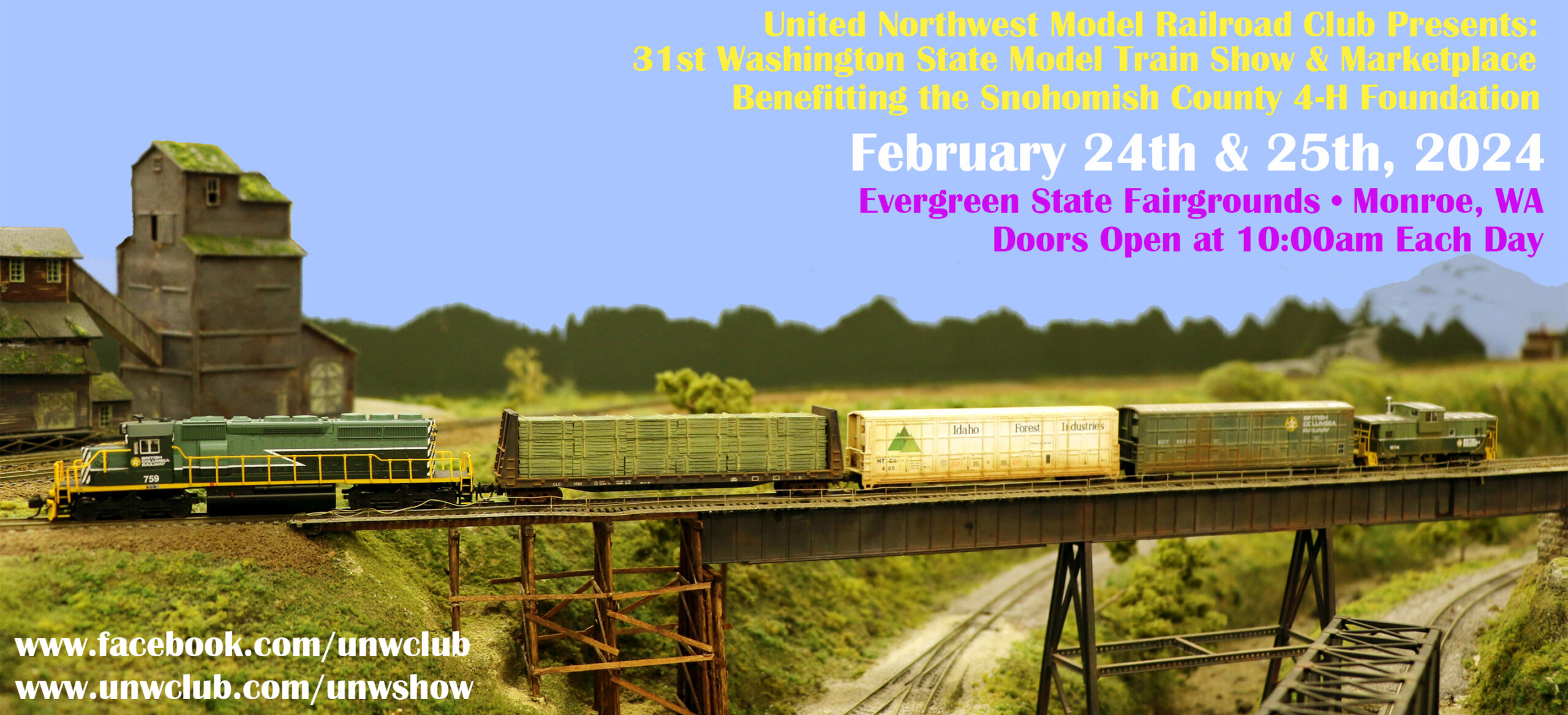 United Northwest Model RR Club 31st Train Show and Marketplace ...