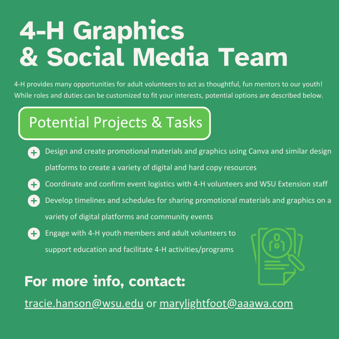 4-H Council Seeks Committee Volunteers | Grays Harbor County ...