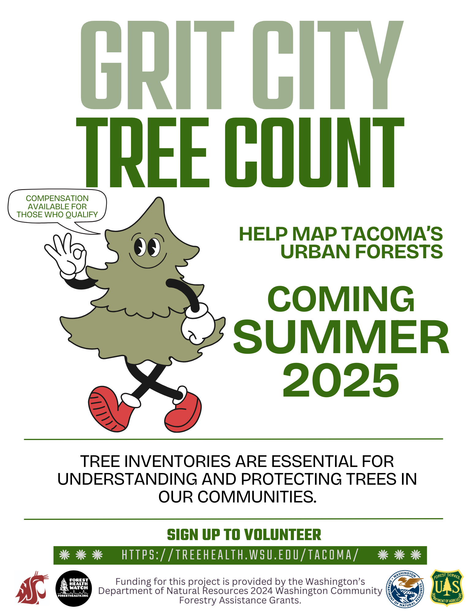 Grit City Tree Count | WSU Urban Forest Health Lab | Washington State ...