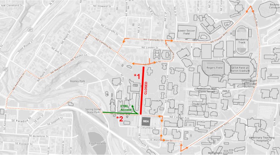 Construction and Traffic Impacts | Facilities Services | Washington ...