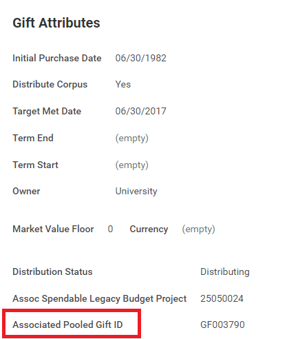 New Custom Object for Gifts | Modernization | Washington State University