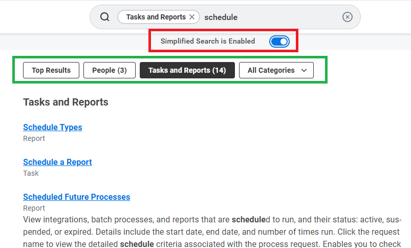New Simplified Search feature now available in Workday | Modernization ...