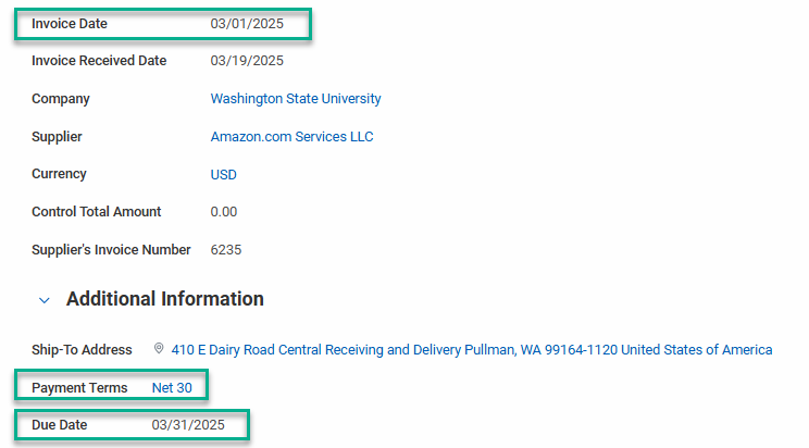 Update to Supplier Invoice payment processing functionality ...