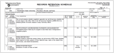 90.01 University Records–Retention and Disposition | Office of Policies ...