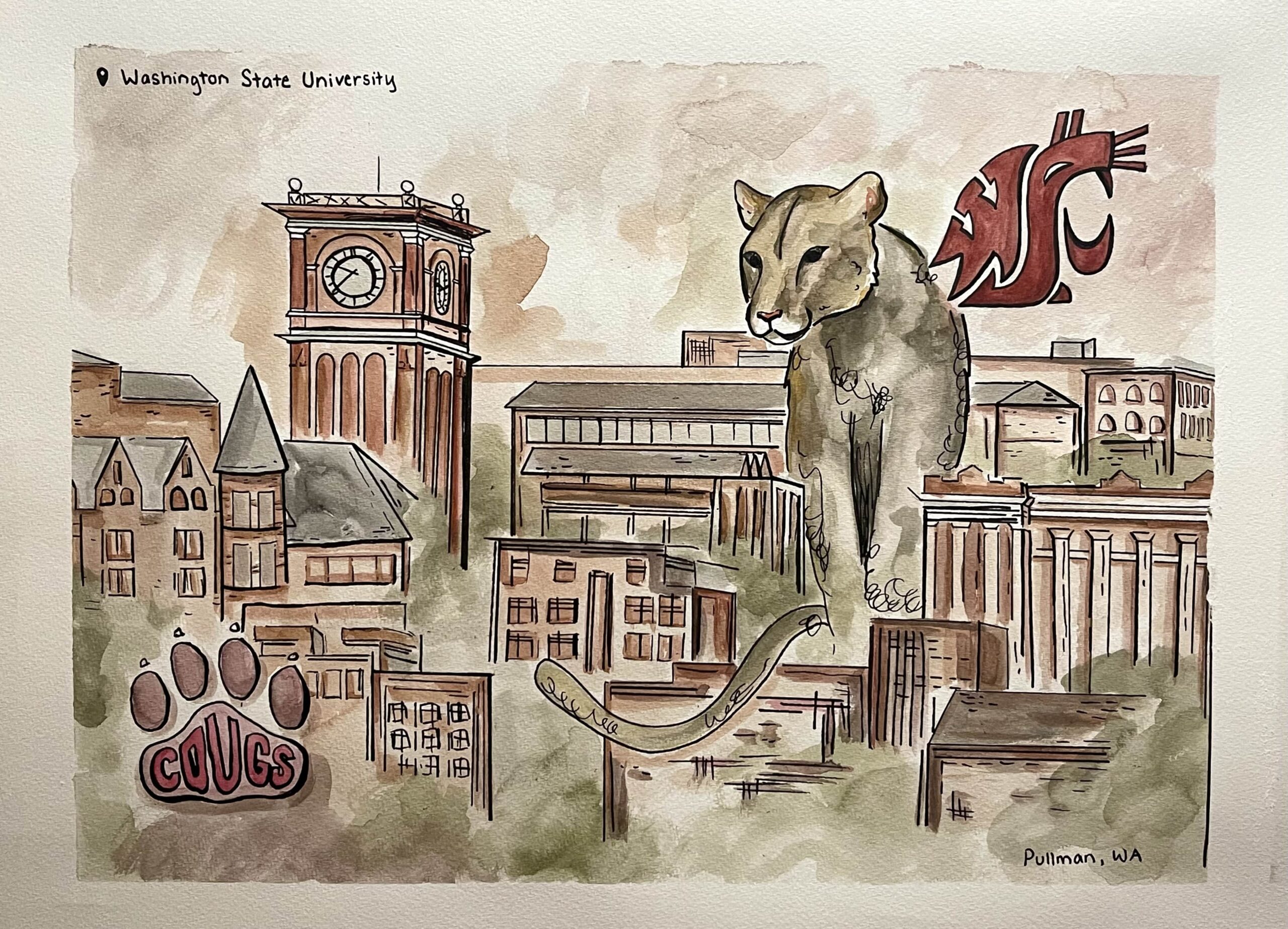 Student Artwork Contest – Past Winners | WSU Foundation | Washington ...
