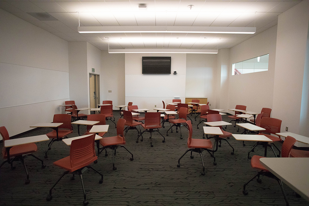 233 – Classroom view from front | The Spark | Washington State University