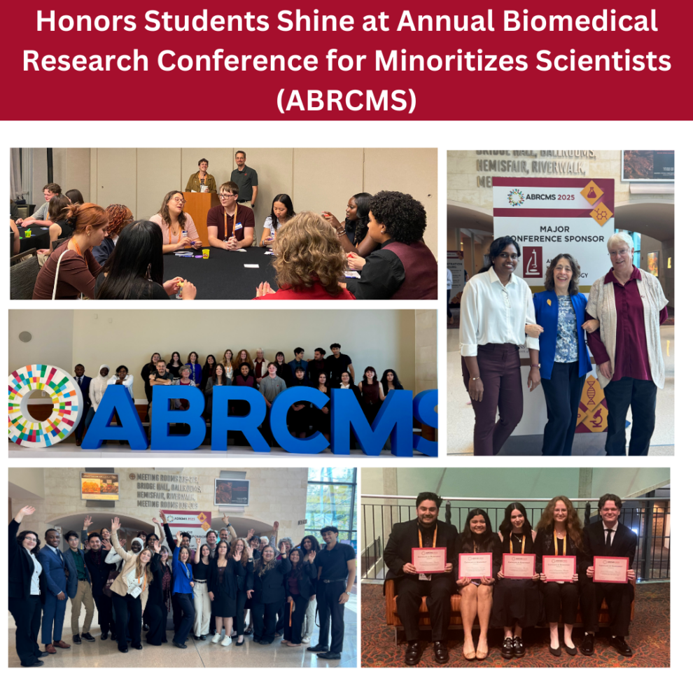 Honors Students Shine at ABRCMS | The Honors College | Washington State ...