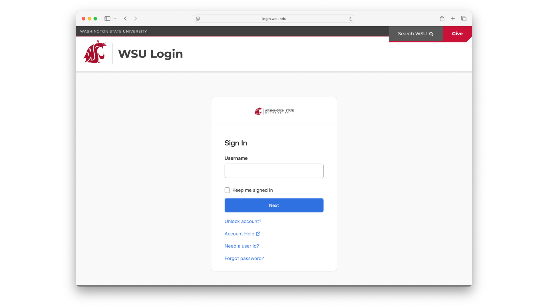 WSU Qualtrics Login Page Update, 6/11 | Information Technology Services | Washington State ...