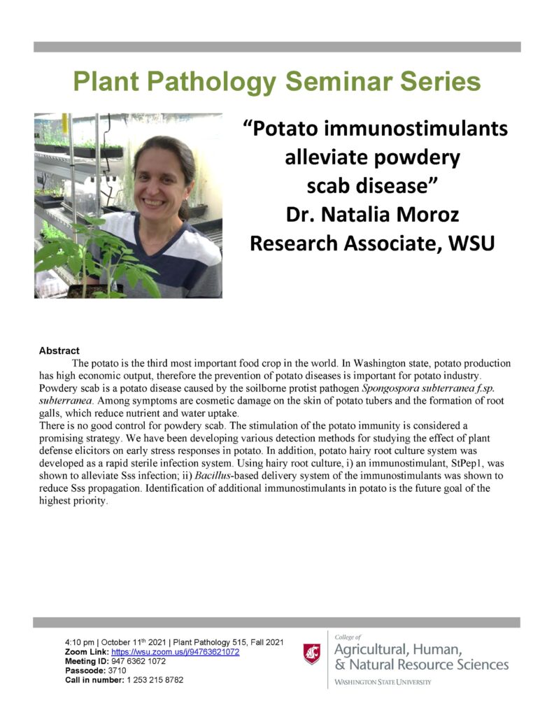 Natalia Moroz gave a great talk at the PLP seminar | Tanaka Lab ...
